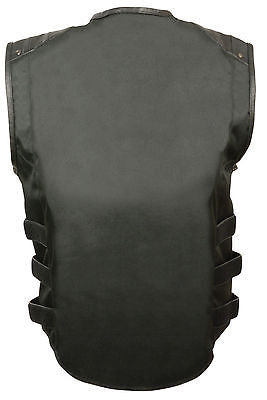 MEN'S MOTORCYCLE ASSAULT TEXTILE SWAT TACTICAL STYLE W/LEATHER TRIM ...